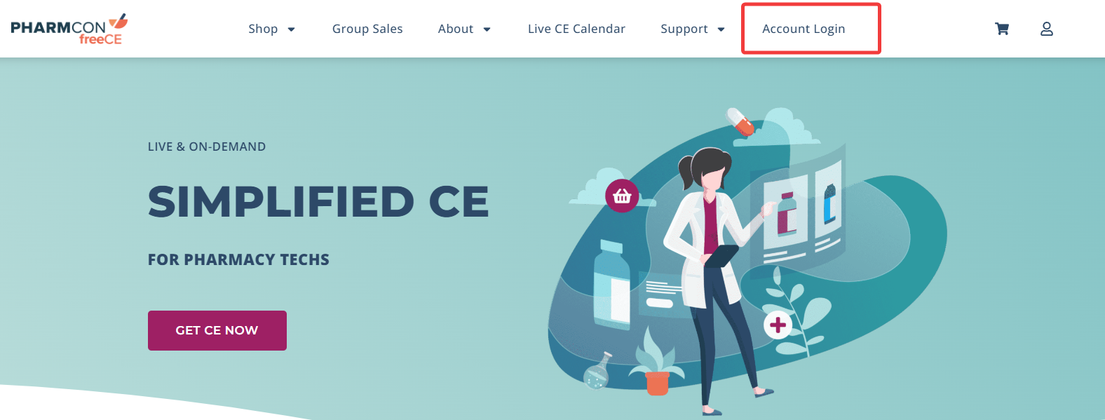 How Do I Log Into My Account? – freeCE
