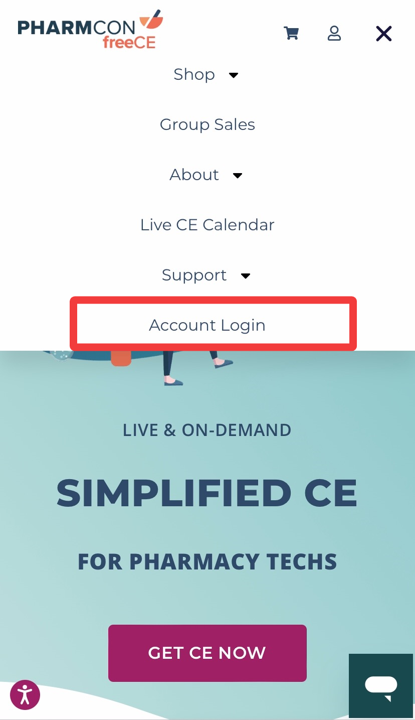 How Do I Log Into My Account? – freeCE