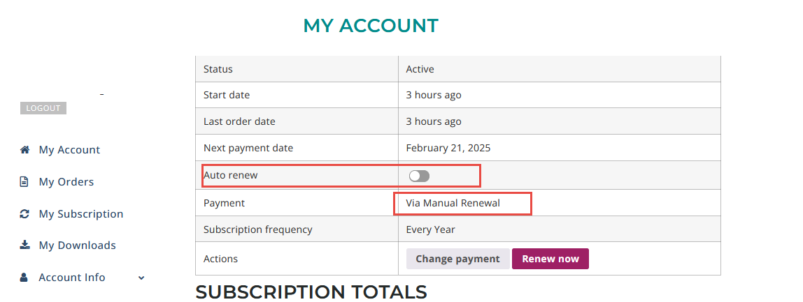 How to Opt-in/out of Automatic Renewal? – freeCE